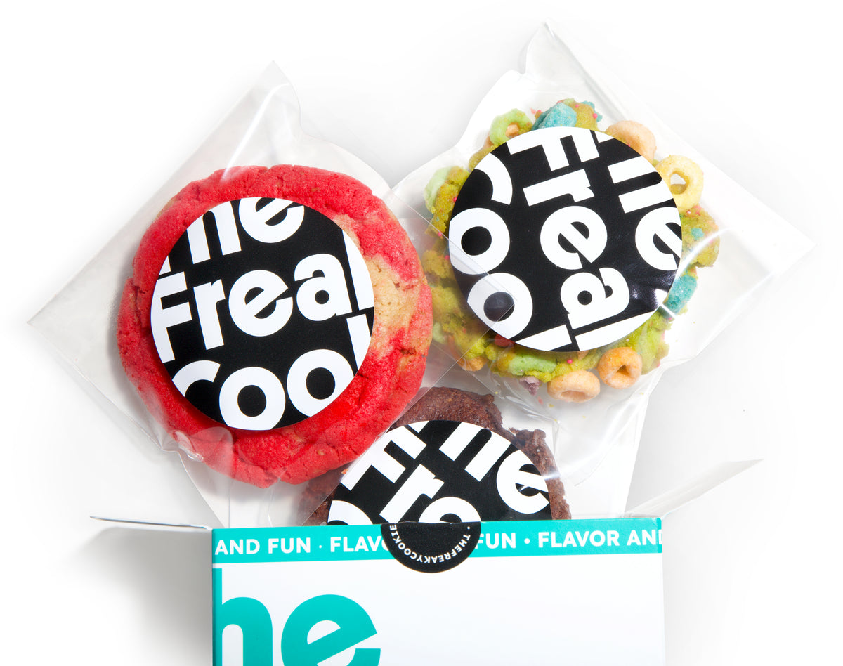 Three Cookie Gift Box – The Freaky Cookie